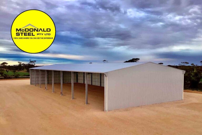 MCDONALD STEEL - FOR A SHED WHERE YOU CAN SEE THE DIFFERENCE - Mallee ...